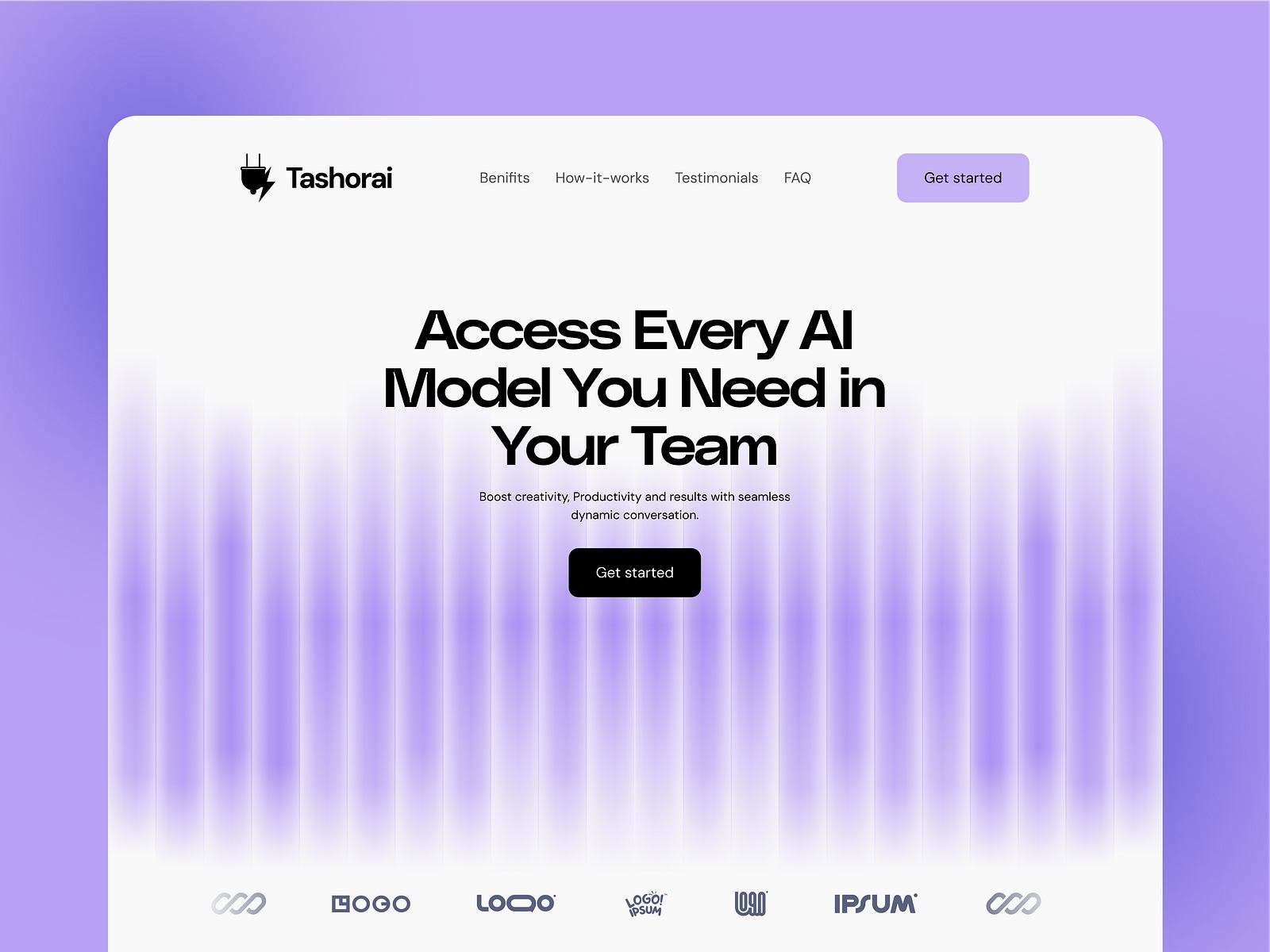 AI Website Design by UIX Design Lab on Dribbble