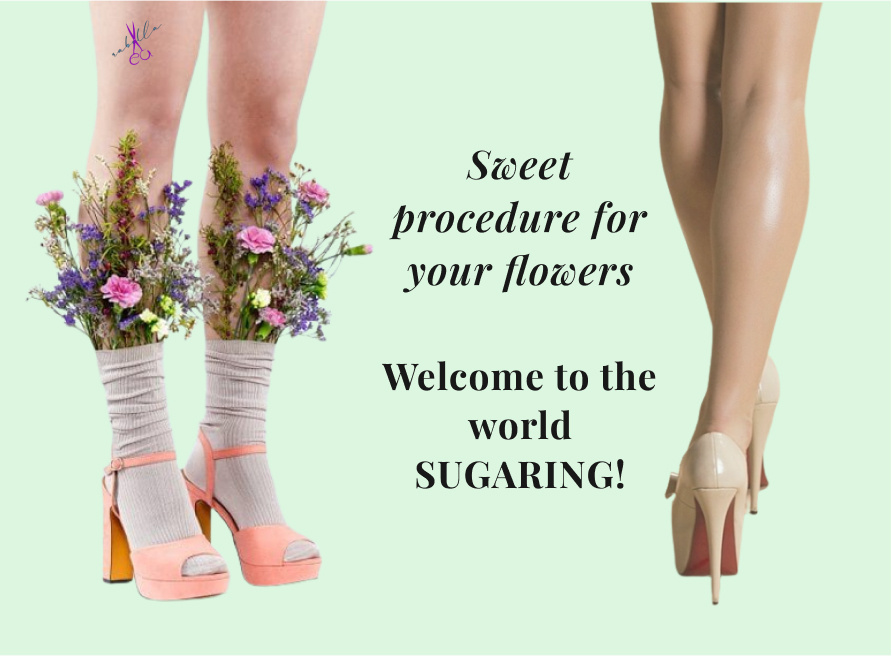 Landing page for sugaring salon by Julia on Dribbble