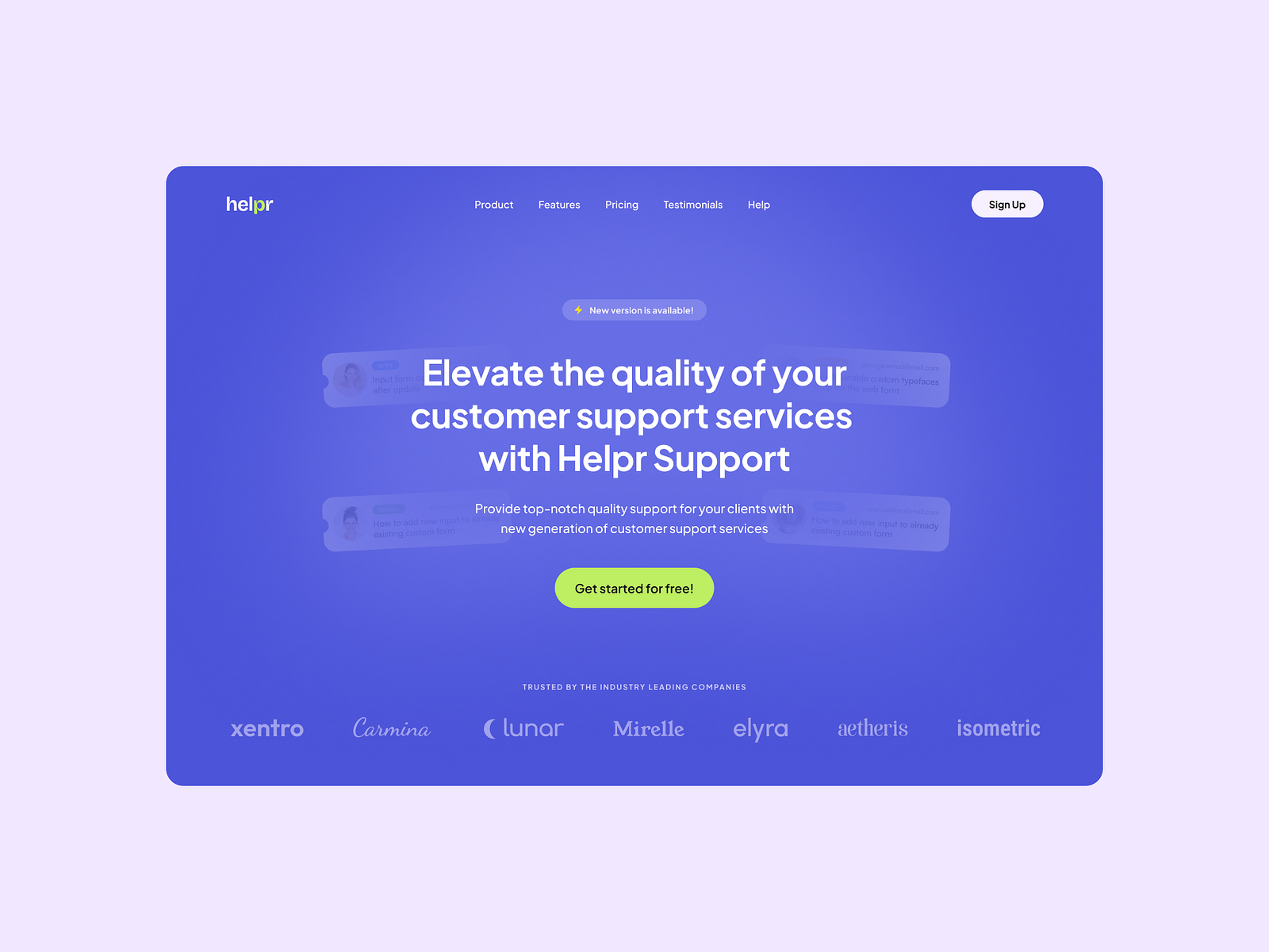 Landing Page Hero Section by Tetyana Scherbyna on Dribbble
