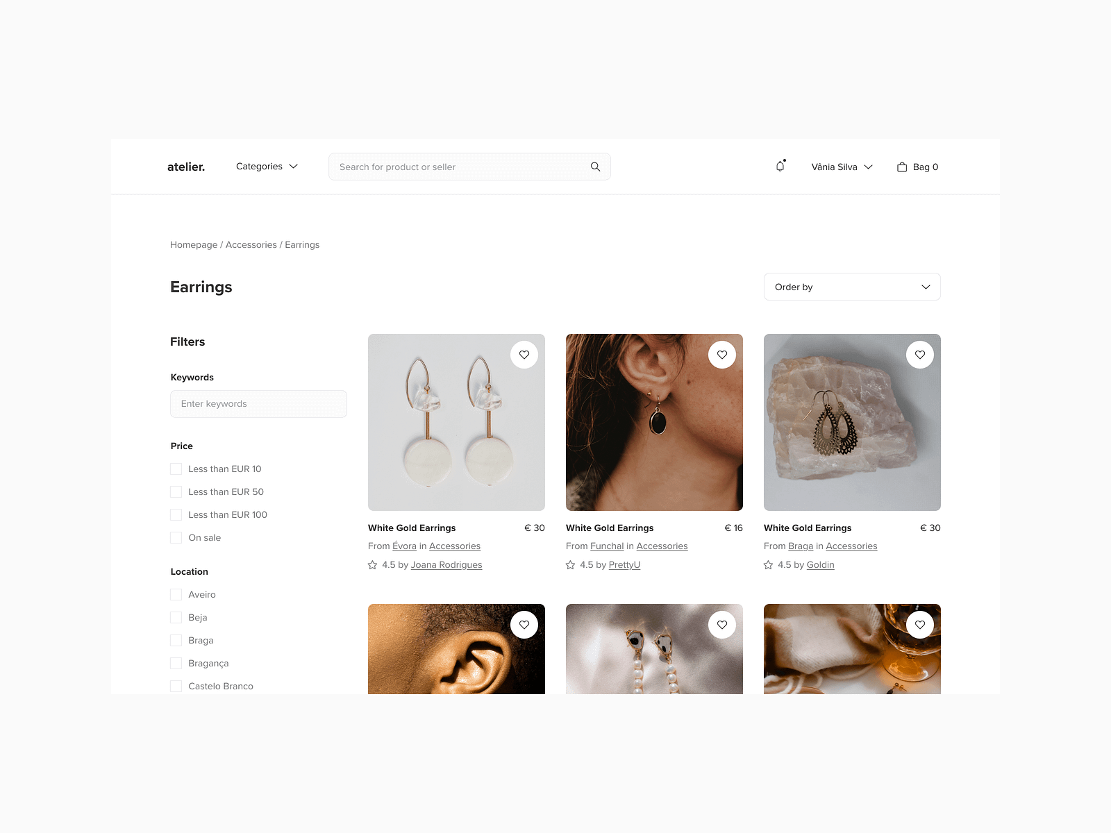 Marketplace Design: wireframes, design systems, user testing. by Sara ...