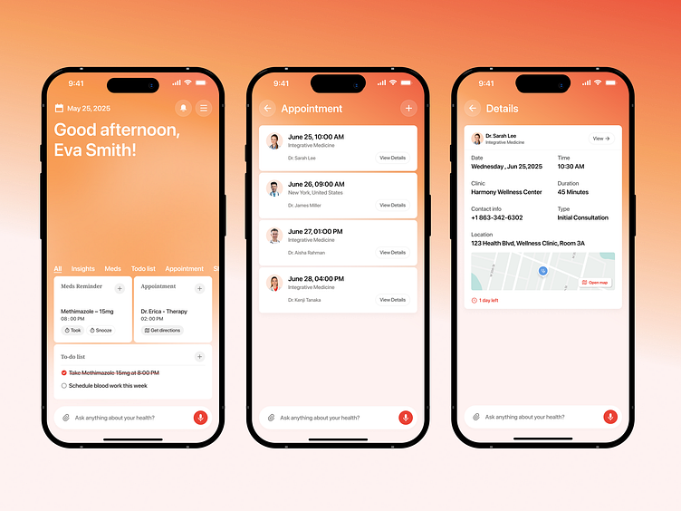 Connectome - AI Healthcare App by Shahid Miah UI UX Designer for ...