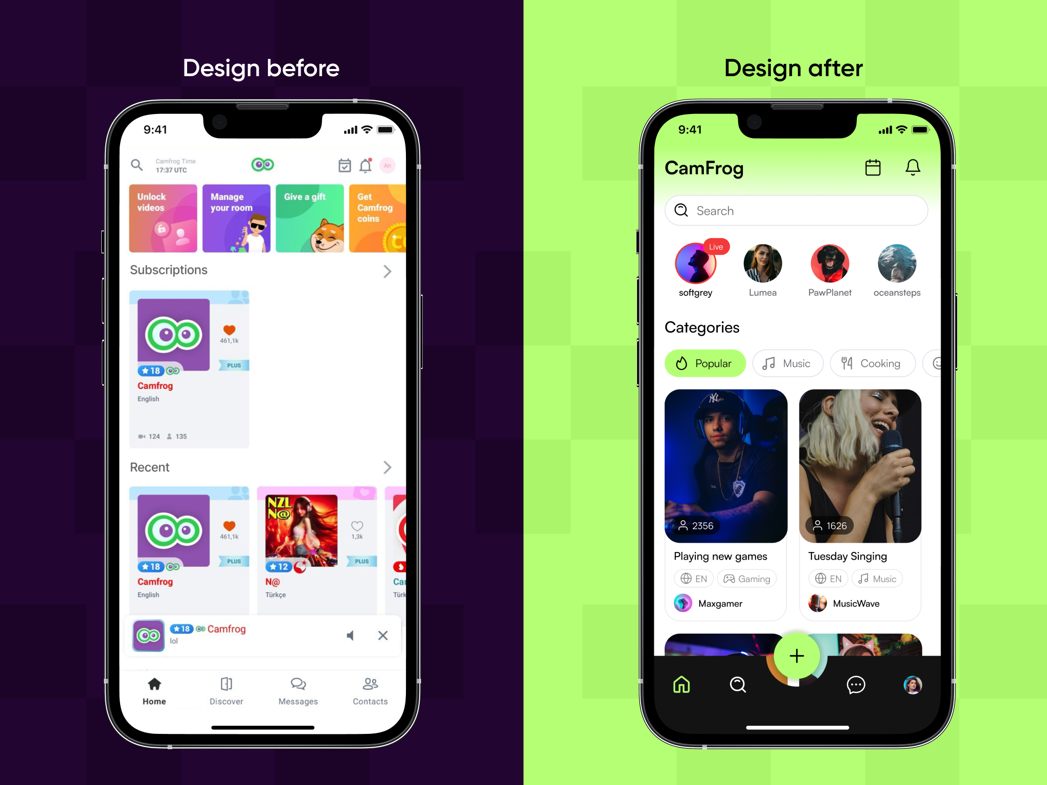 Social Media Mobile iOS App Redesign by Purrweb UI/UX Agency on Dribbble