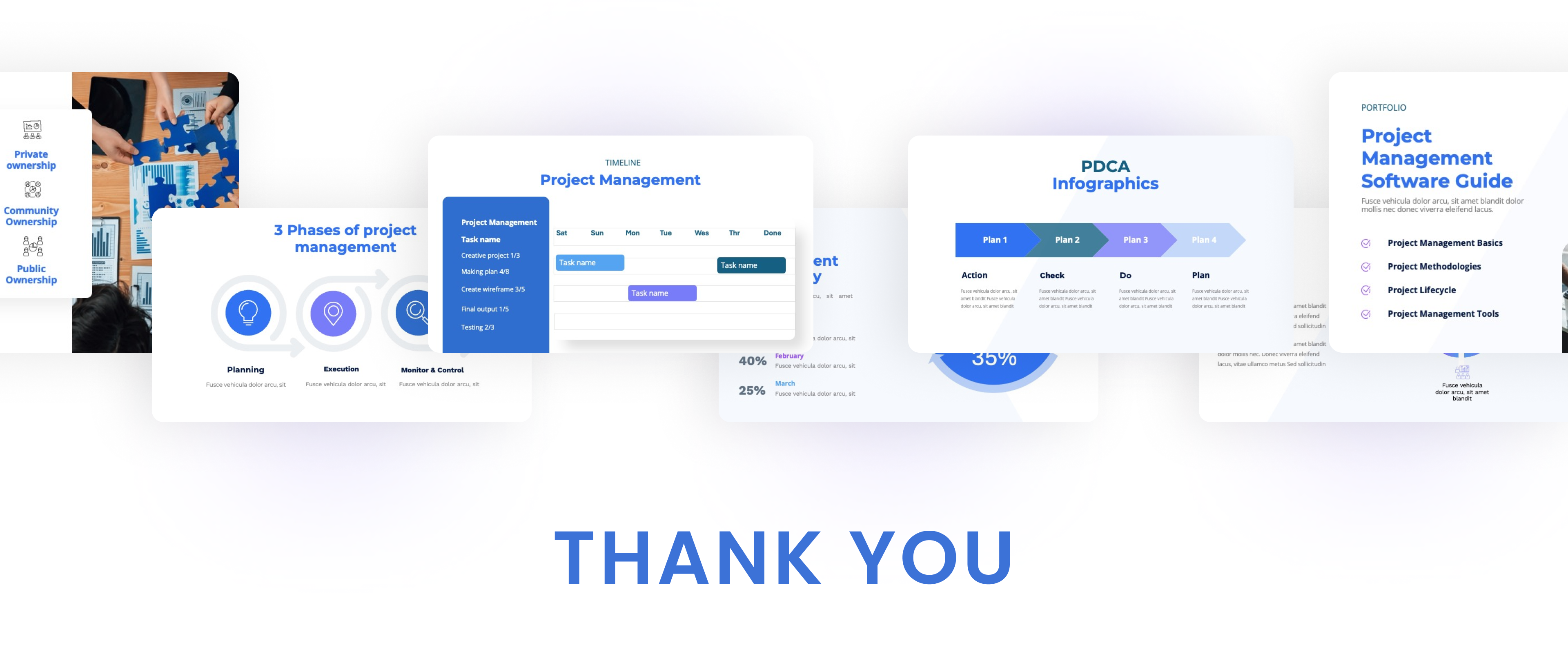 Project Management Presentation — GrowPon Template by Maatix on Dribbble