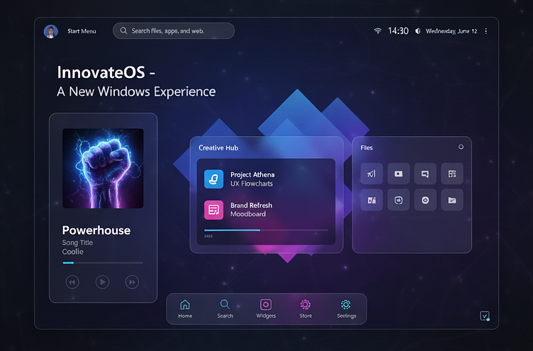 Windows Reimagined - Sanjay Naker by Sanjay Naker on Dribbble