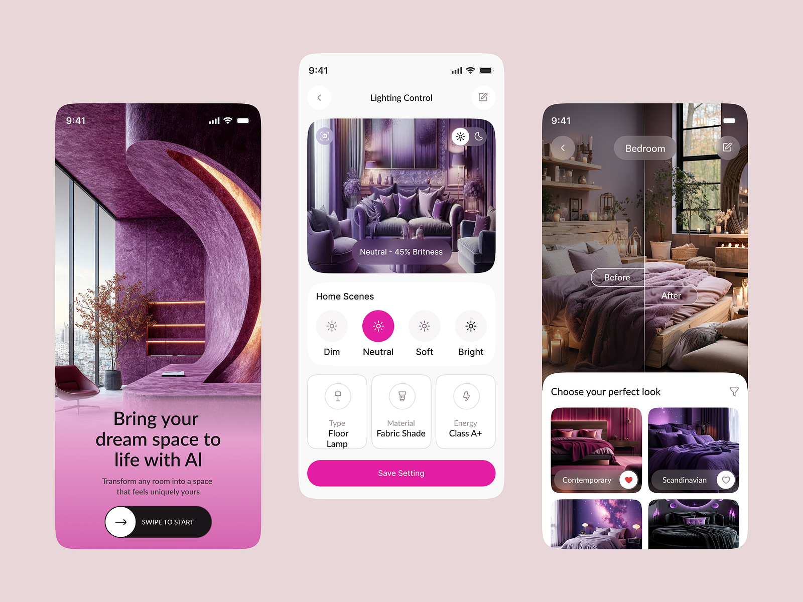 AI Interior Design Mobile App by Tajkim Masum on Dribbble