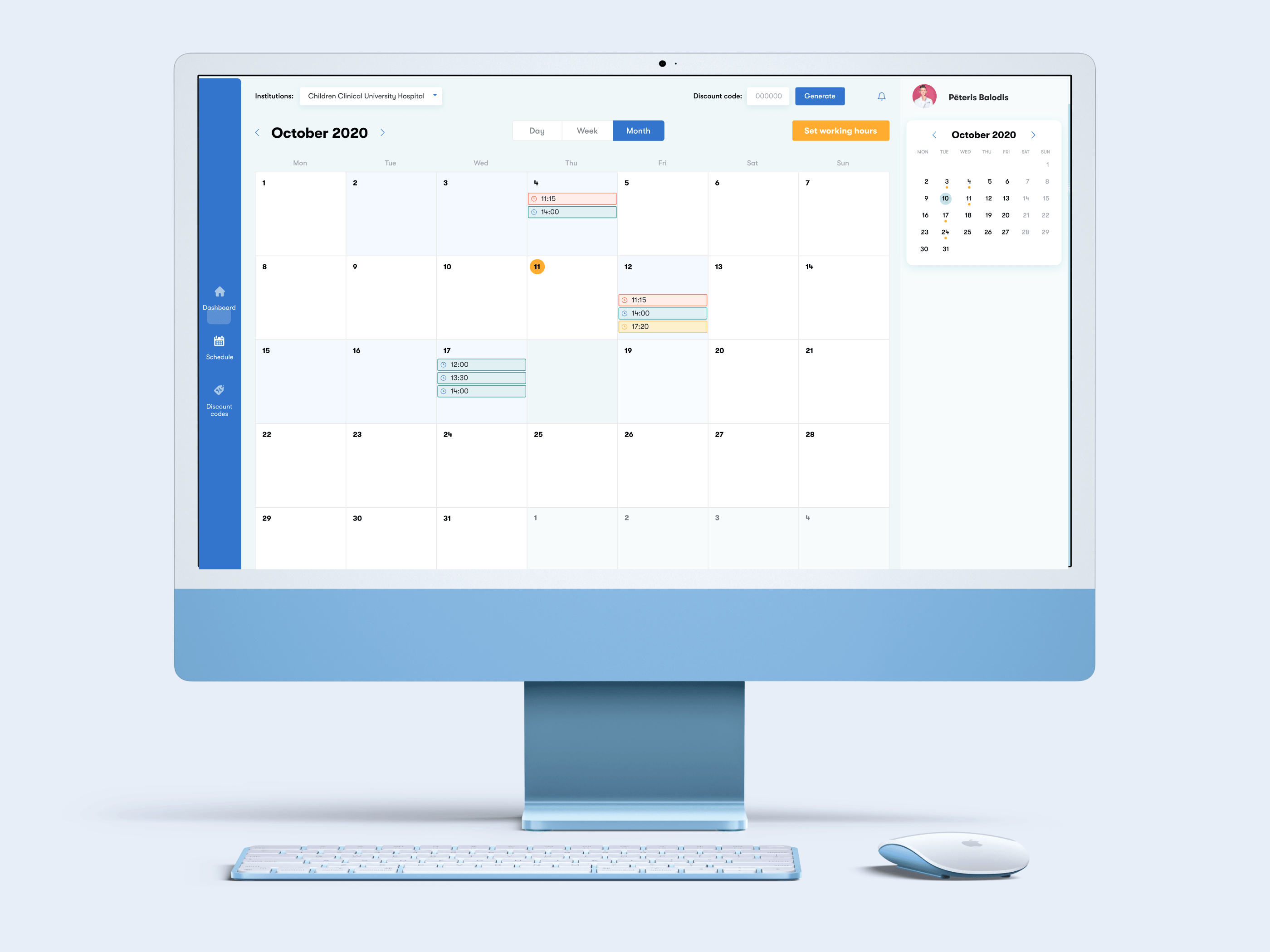 Smart scheduling modern healthcare booking app by Lionwood on Dribbble