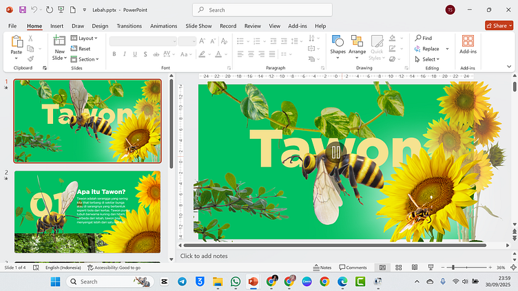 The Power of Bees – Animated Educational Slide Presentation by Toni ...