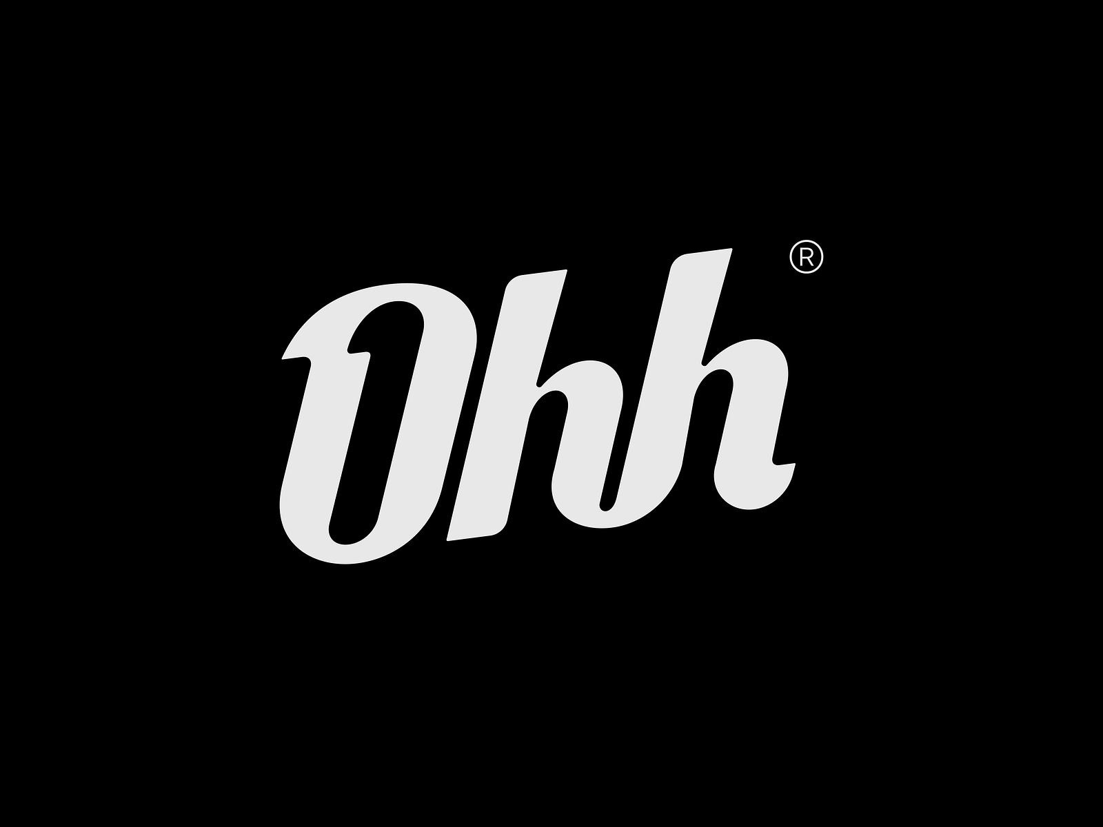 Ohh Logo by Nick Zotov on Dribbble