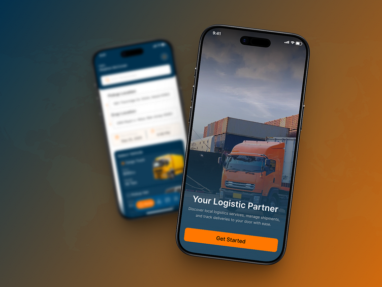 Best Logistic & Transportation App UI Design by Excellent Webworld on ...