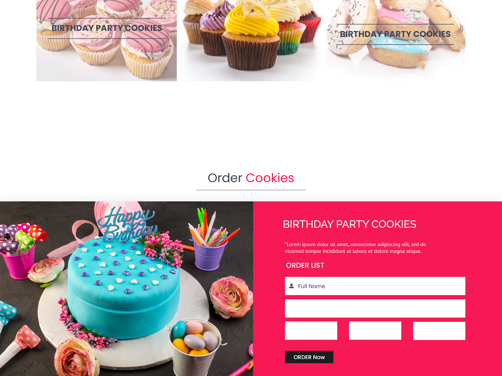Bakery Website Design by Khadiza Farhin on Dribbble