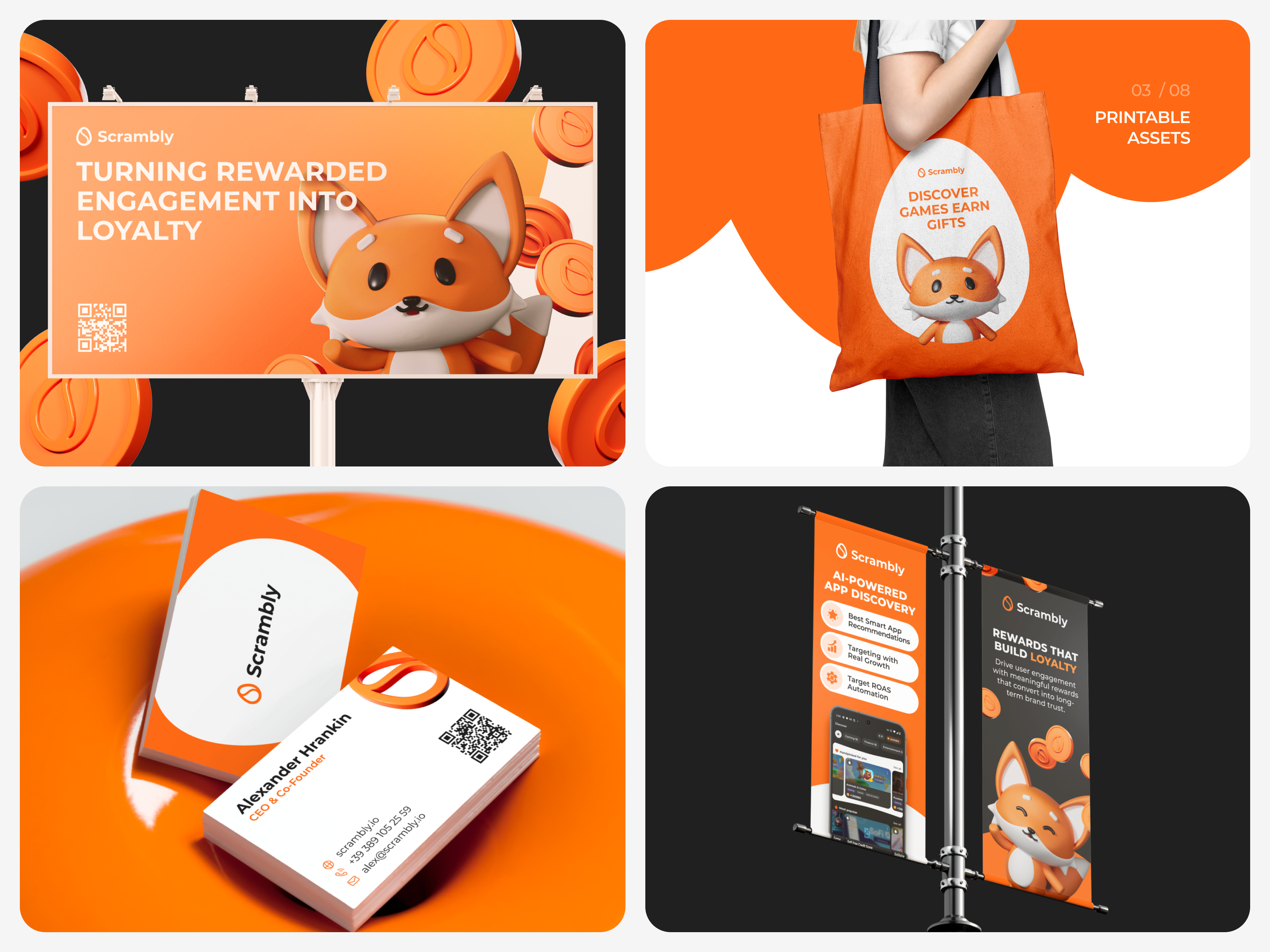 Scrambly — Gamified Platform Brand Identity by Phenomenon Labs for ...