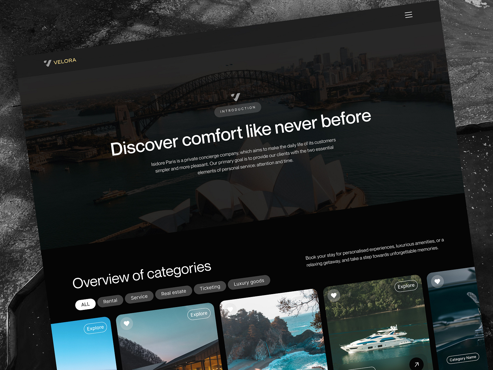Concierge Website by Efat Khan for Growmelab on Dribbble