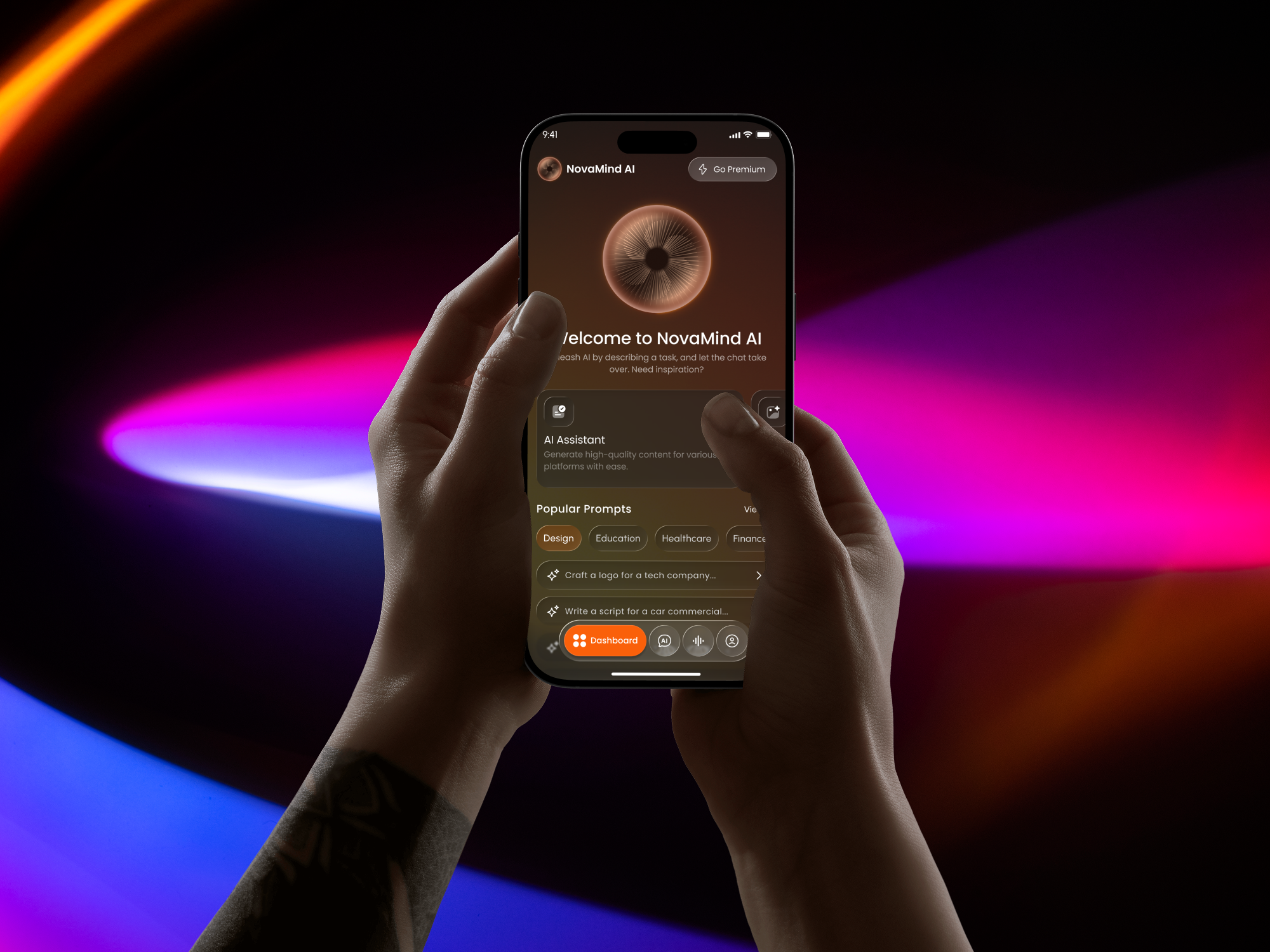 AI Assistant Mobile App, UI Smart Productivity & Task Automation by ...