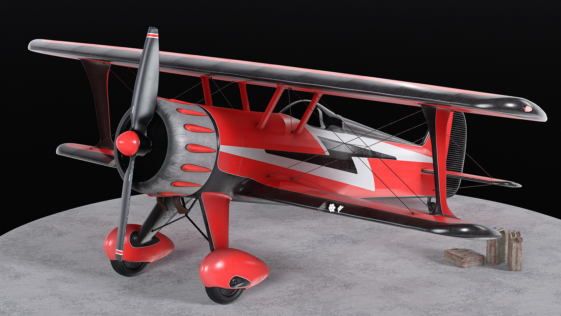 Biplane by Dmitry Mordvintsev / @MorDA_3D on Dribbble