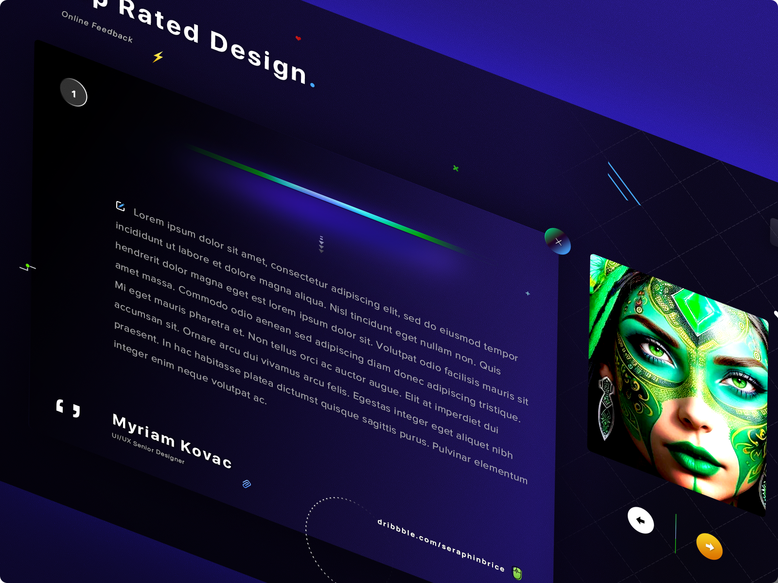 Top Rated Design by Séraphin Brice on Dribbble