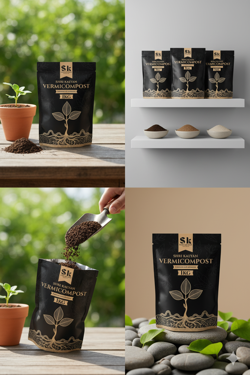 Vermicompost Packaging by Gaurav Khandelwal on Dribbble