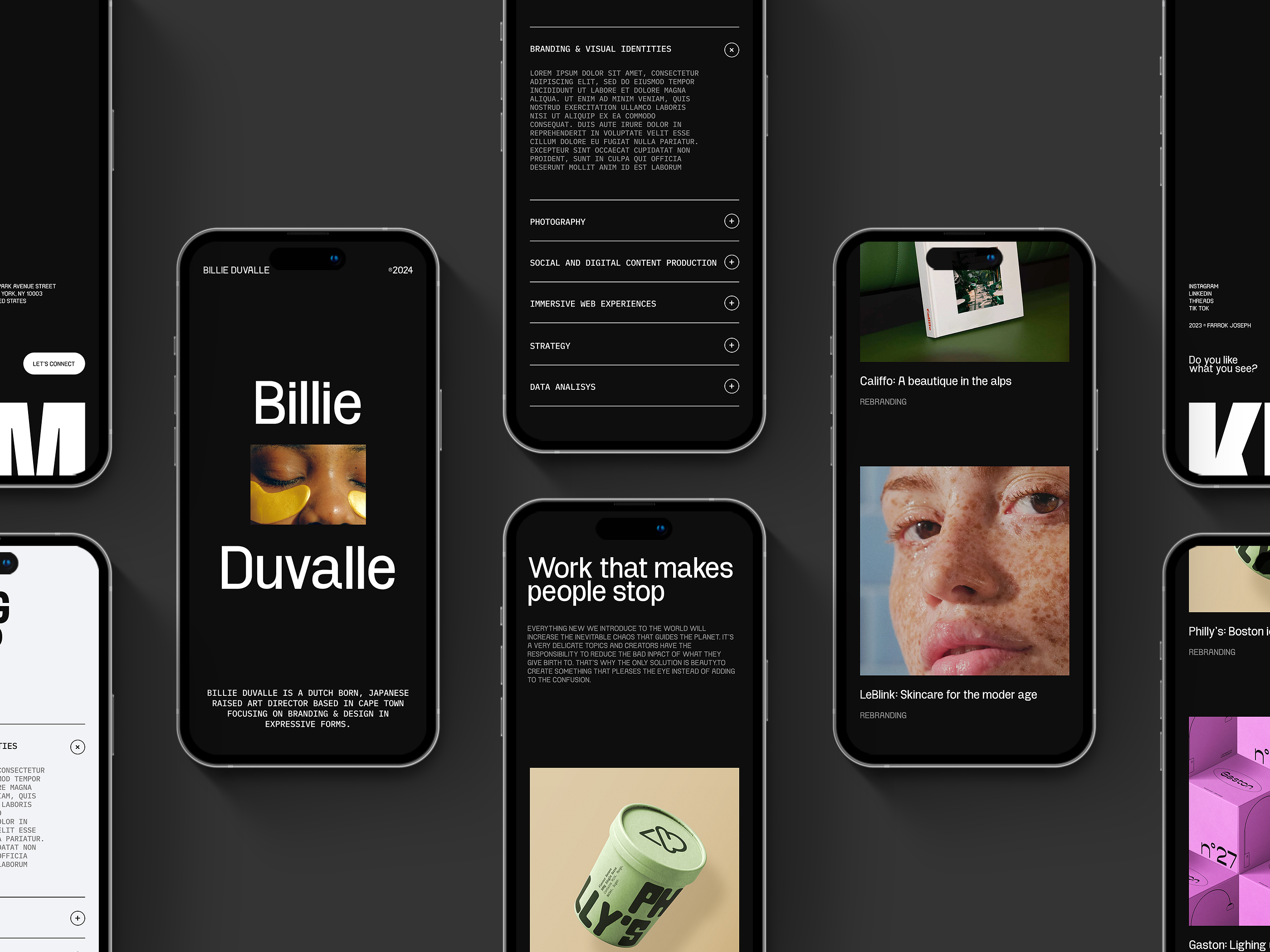 Free Billie Framer Template by Craftwork on Dribbble