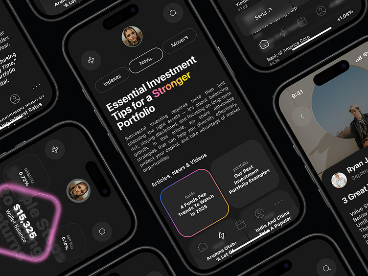 Finance Mobile iOS App Redesign by Purrweb UI/UX Agency on Dribbble