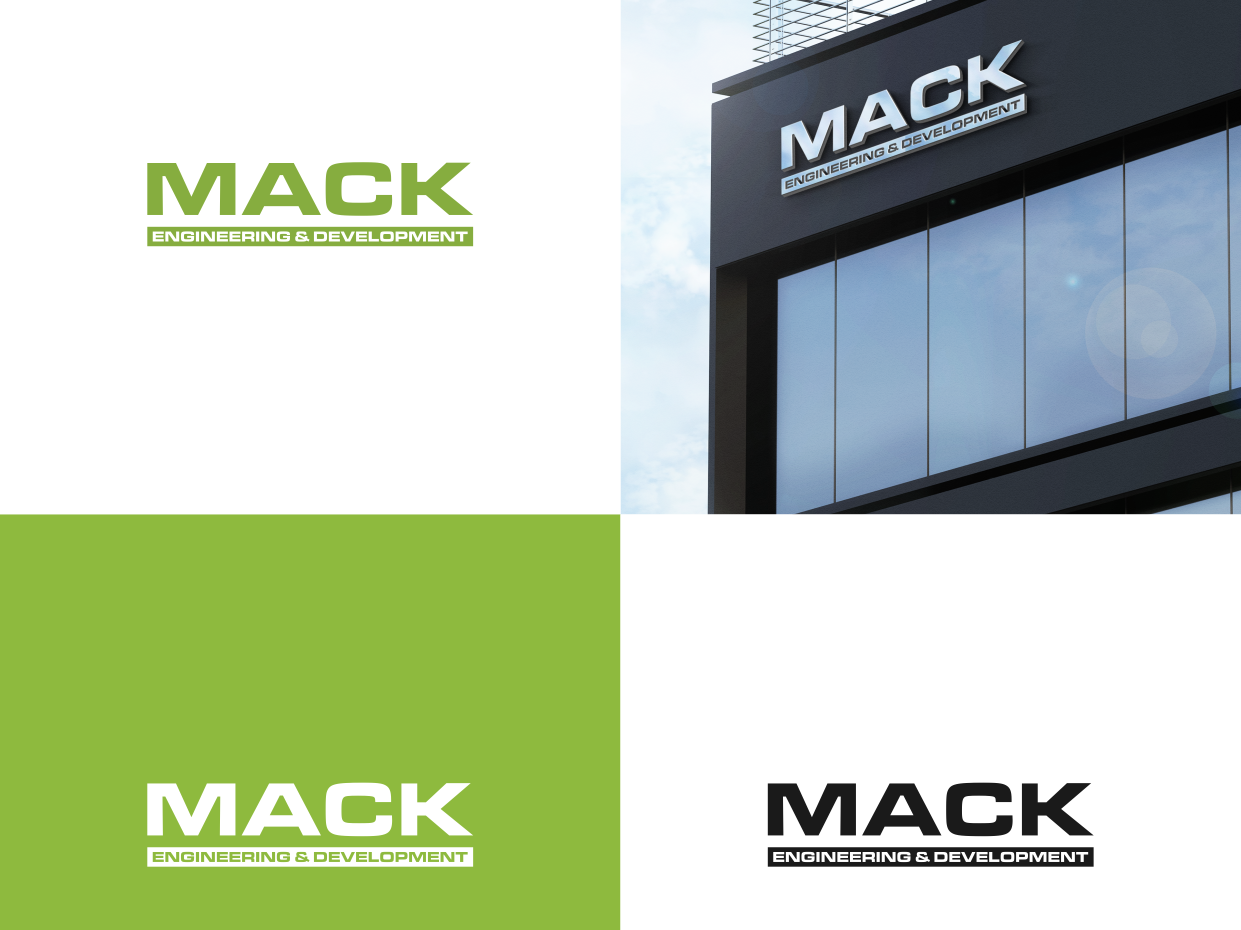 Mack Engineering & Development Logo Design | Architectural Logo by ...
