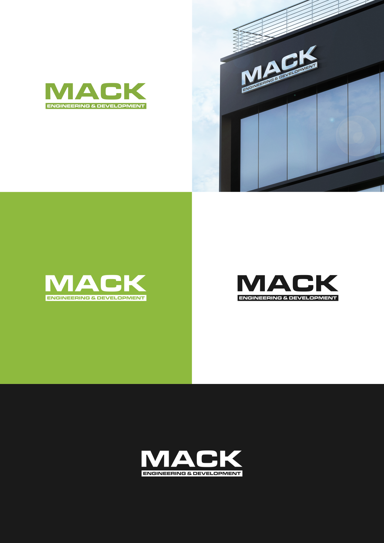 Mack Engineering & Development Logo Design | Architectural Logo by ...