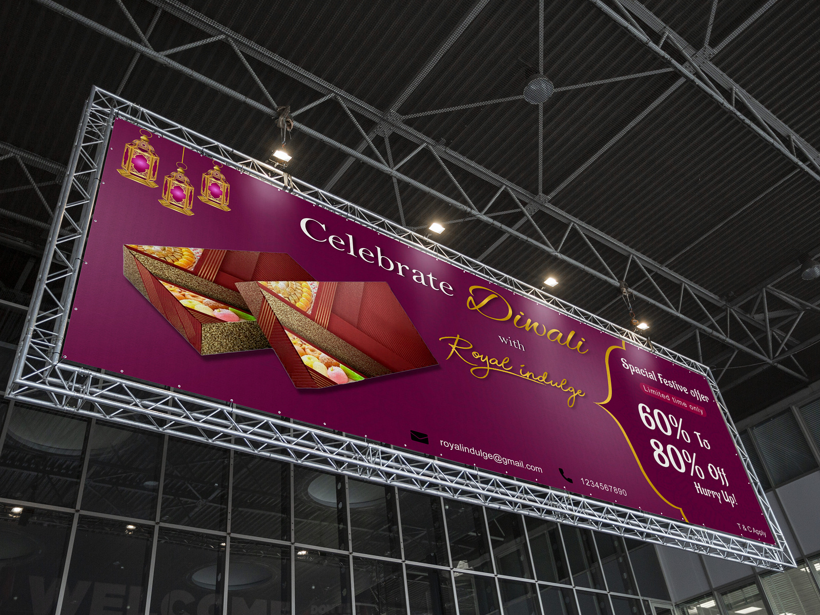 Diwali billboard/banner design 🪔 by Mayur Shinde on Dribbble