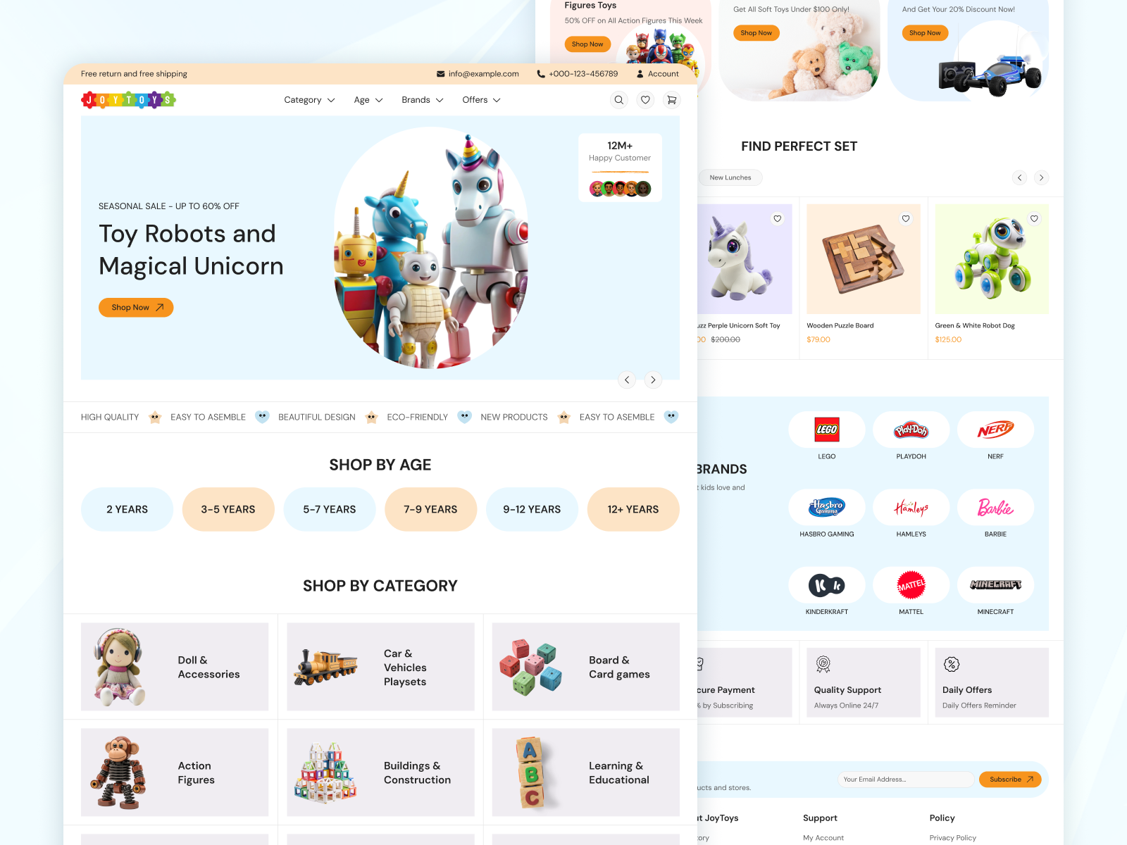 Kids Toy Store Website by Codeflash Infotech LLP on Dribbble