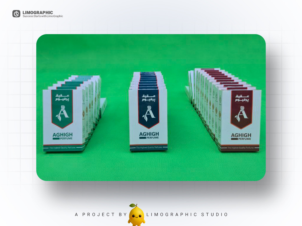Elegant Double-Slide Packaging Design for Aghigh Perfume by limographic ...