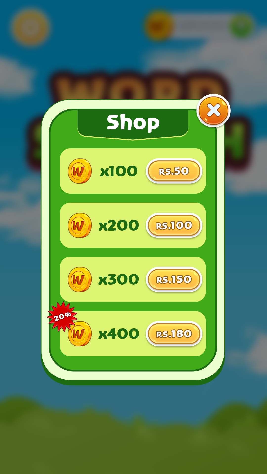 Word Search Game UI by Jay Majethiya on Dribbble