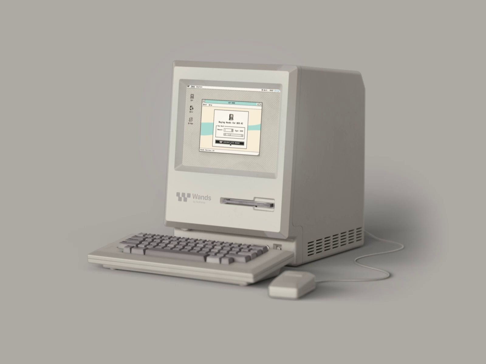 Wands - the off ramp for crypto by George Vasyagin for NKD Studio on ...