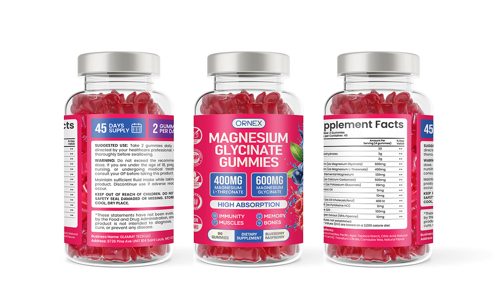Minimalist Supplement Gummies Label Design by Rashed Khan on Dribbble