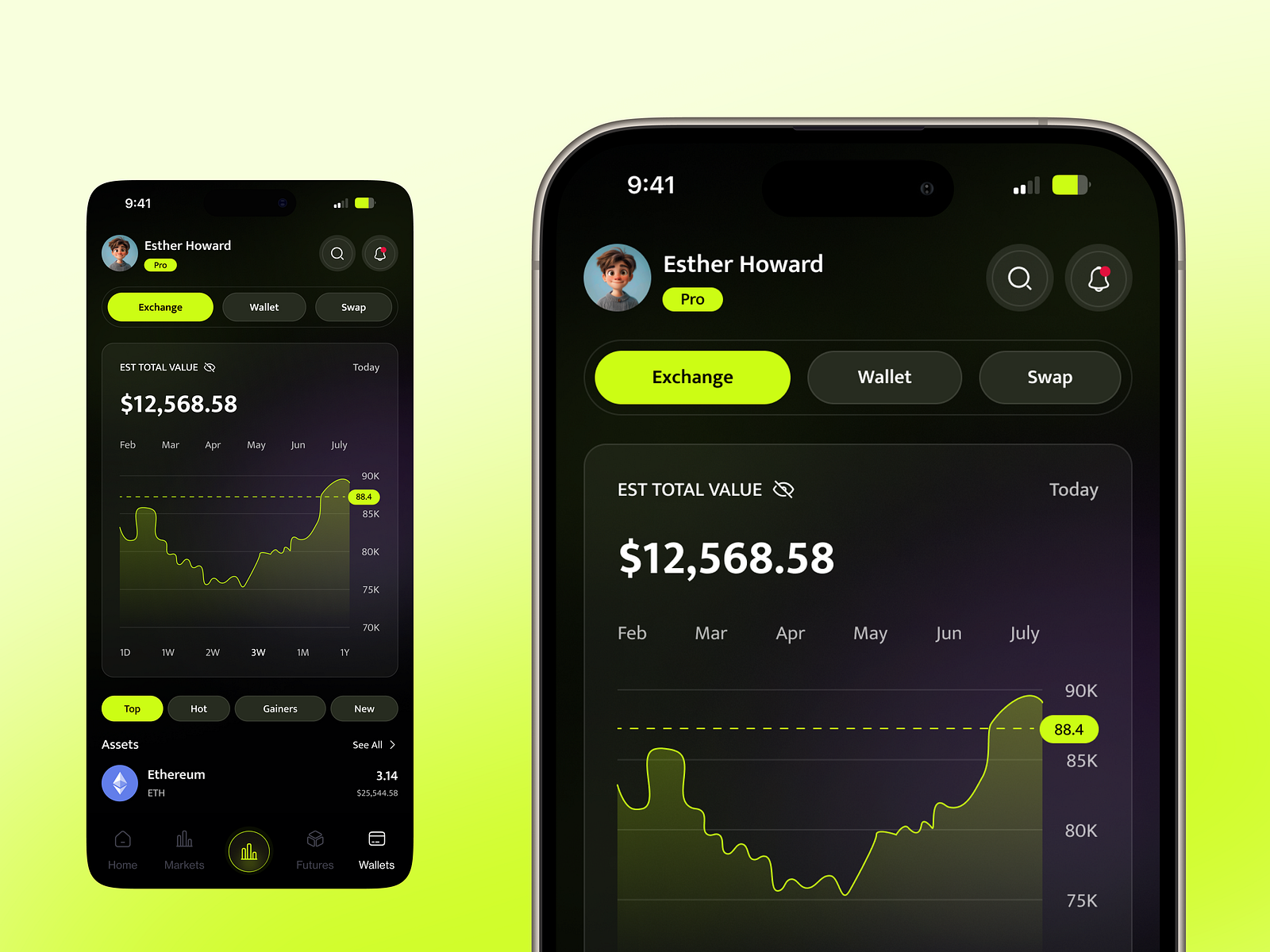 Crypto Exchange Mobile App by Arafat Mahfuz on Dribbble