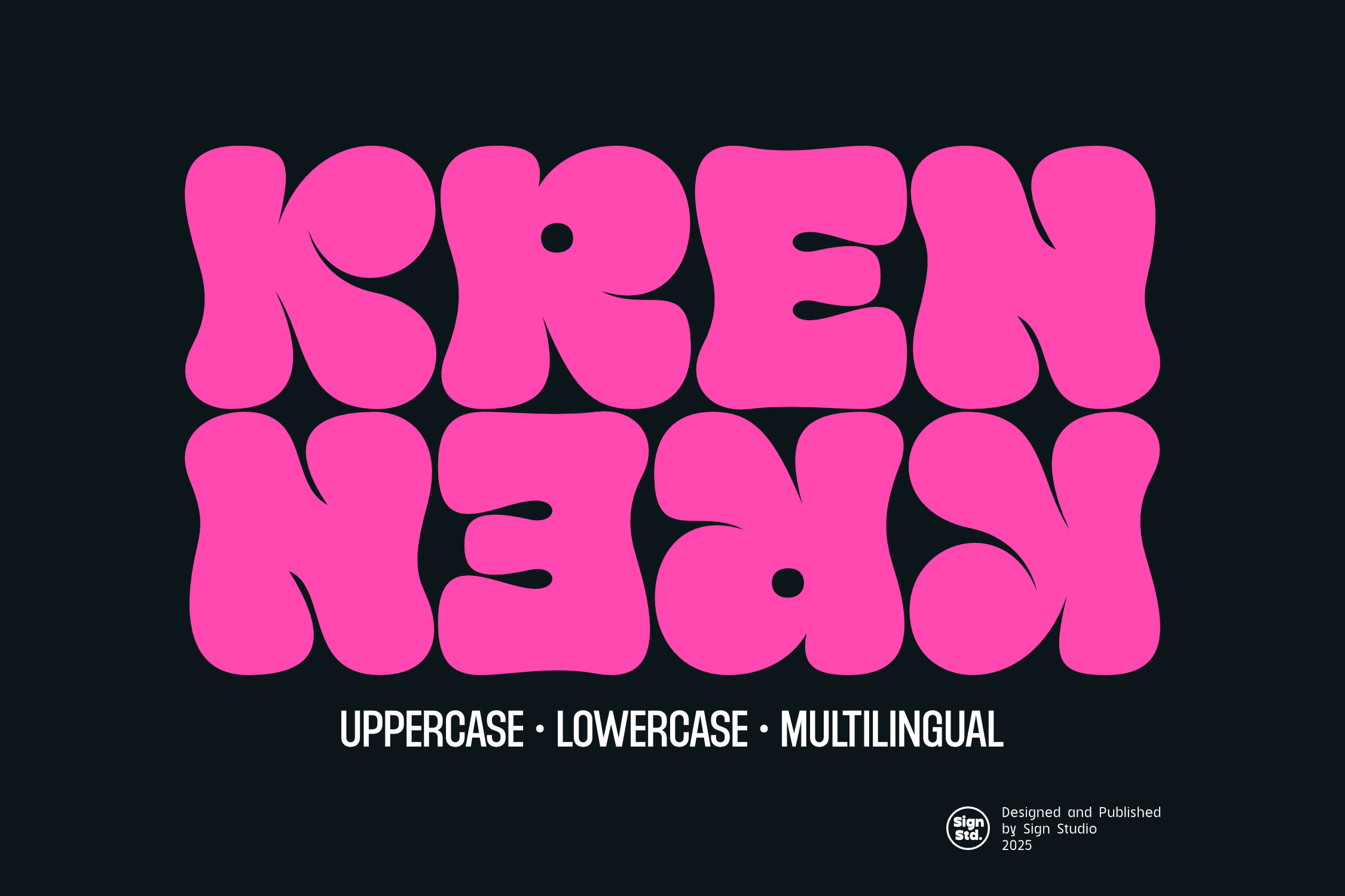 Kren - Graffiti Font Style by Sign Studio on Dribbble