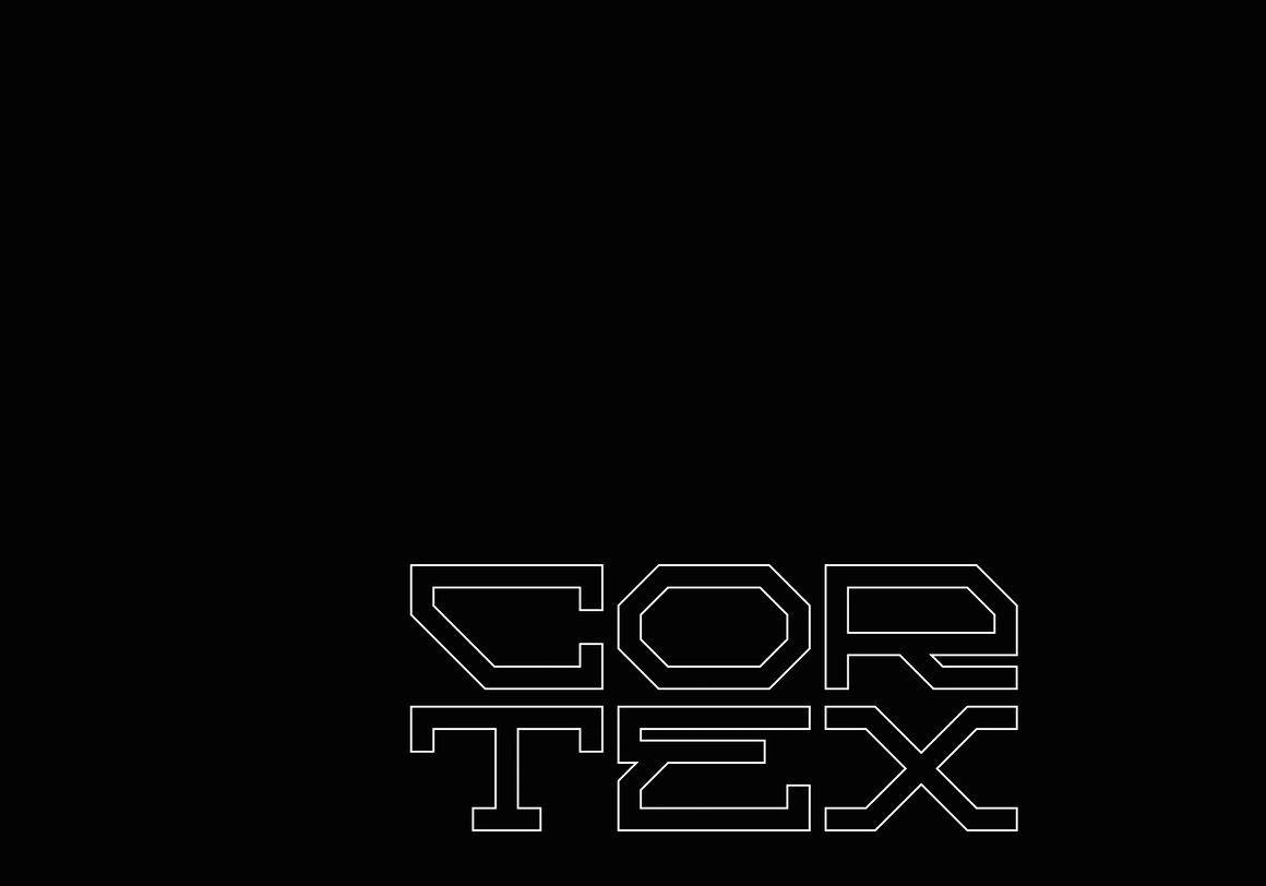 Cortex - Display Font by Alexander Lame on Dribbble