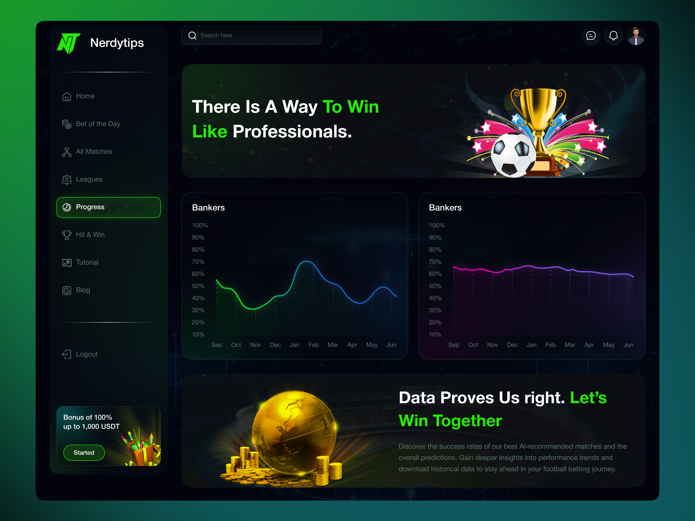 AI-Powered Football Progress Bar UI Design by SK Billal Hossain for ...