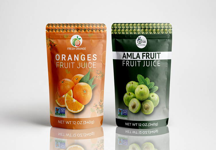 Minimal Pouch Packaging Design by Mithun Malakar on Dribbble