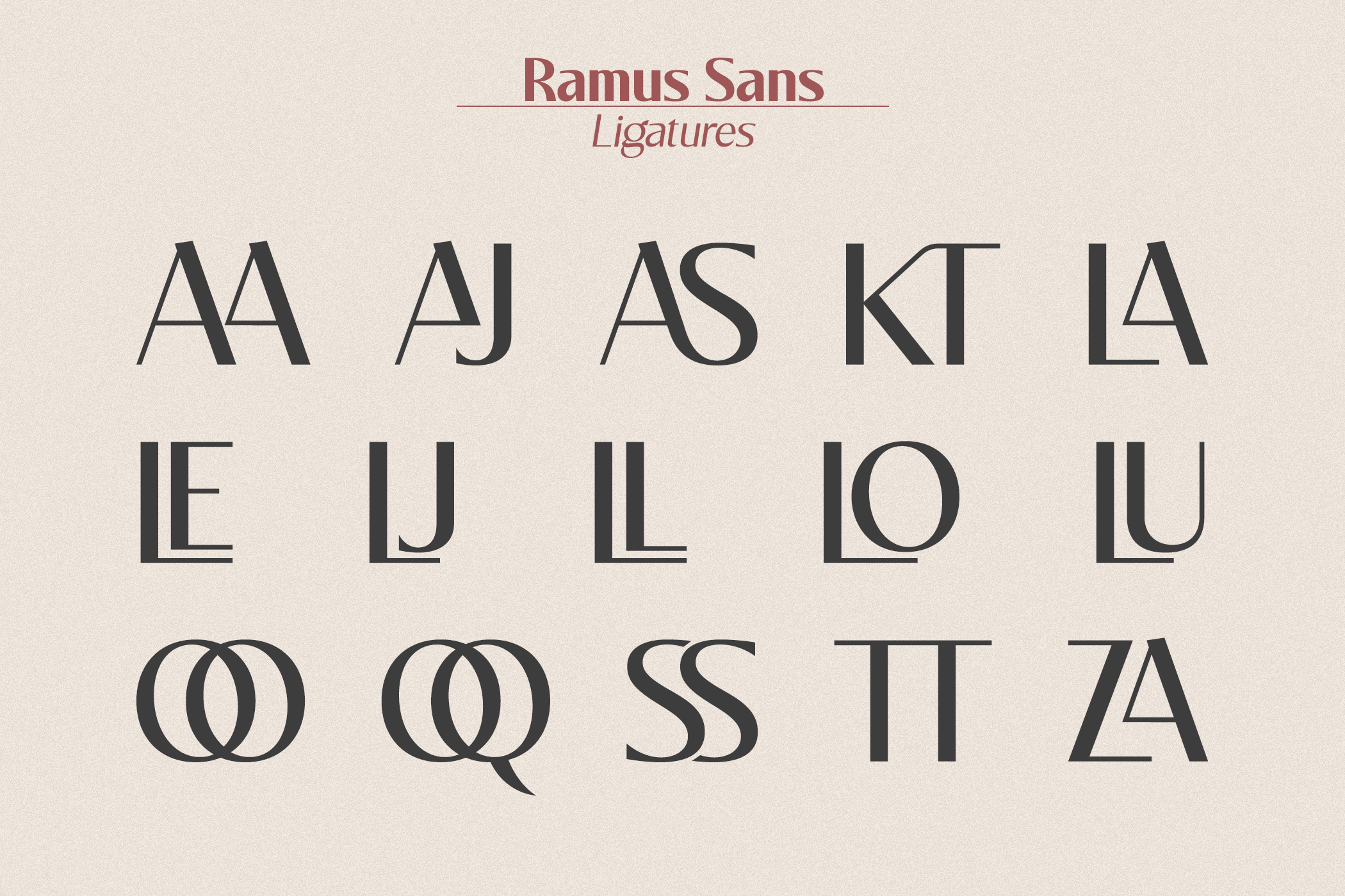 Ramus Sans - Regular & Oblique Font by Sign Studio on Dribbble