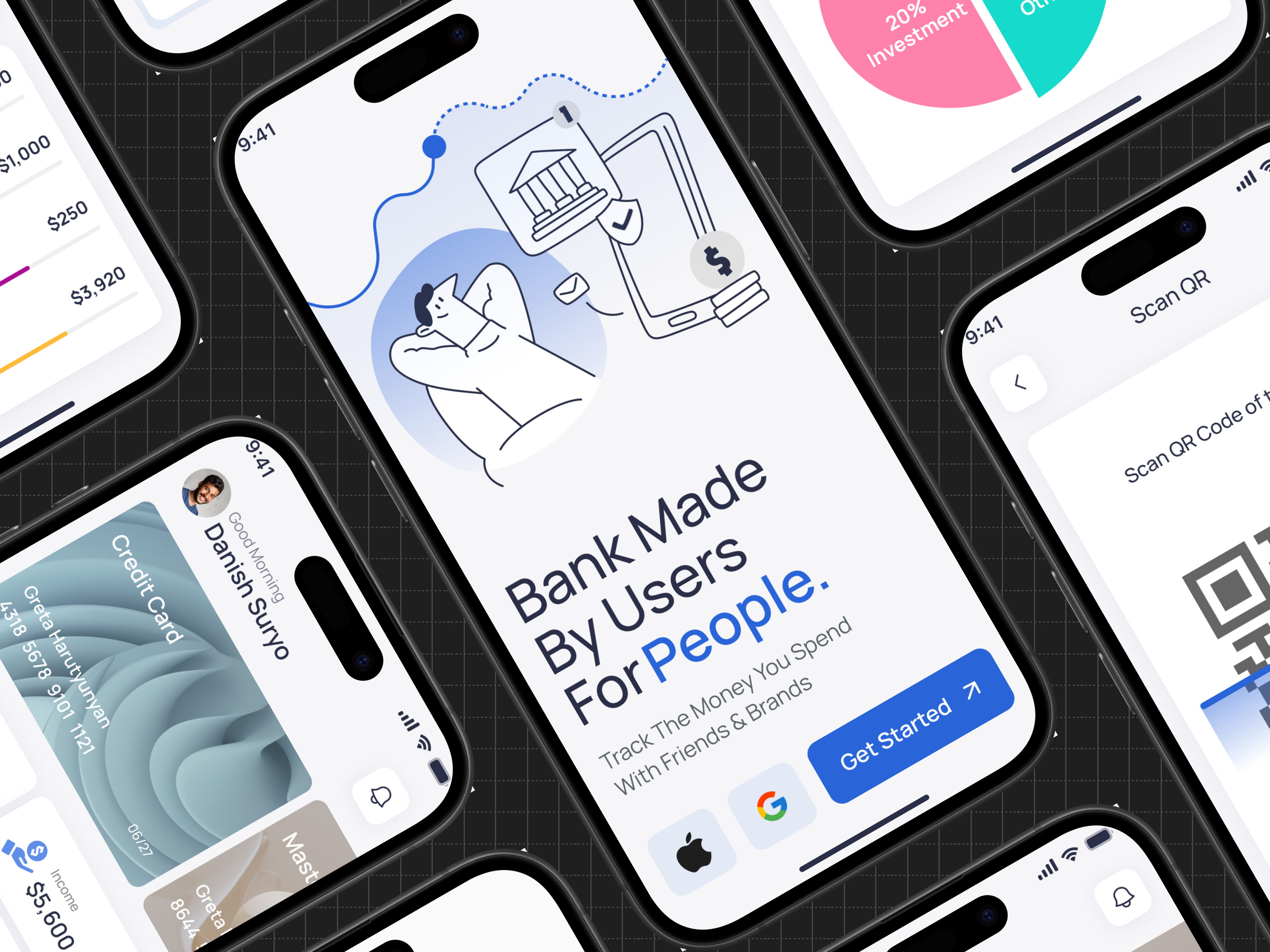 Finance Mobile iOS App Design by Purrweb UI/UX Agency on Dribbble