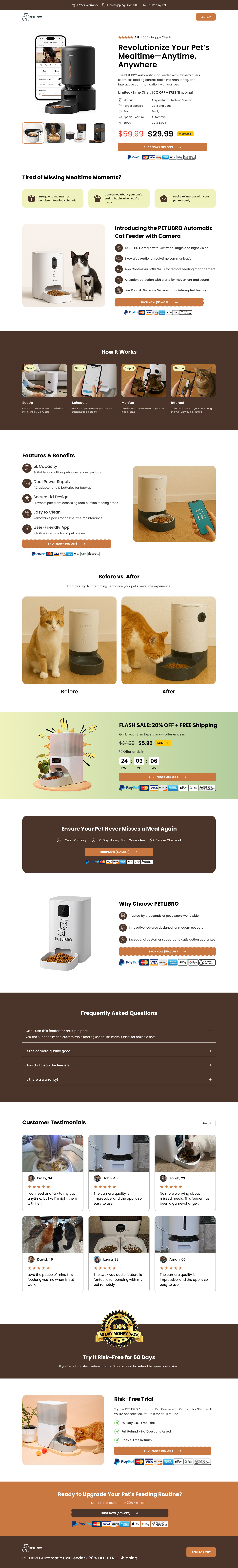 Funnelish - Most Popular Funnelish Template, Feeder With Camera by JH ...