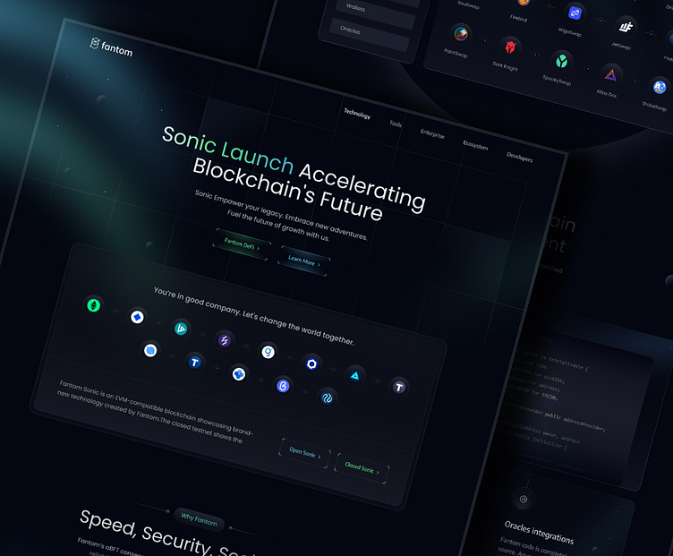Web3 Blockchain Interface Concept by Yousuf Hossain on Dribbble