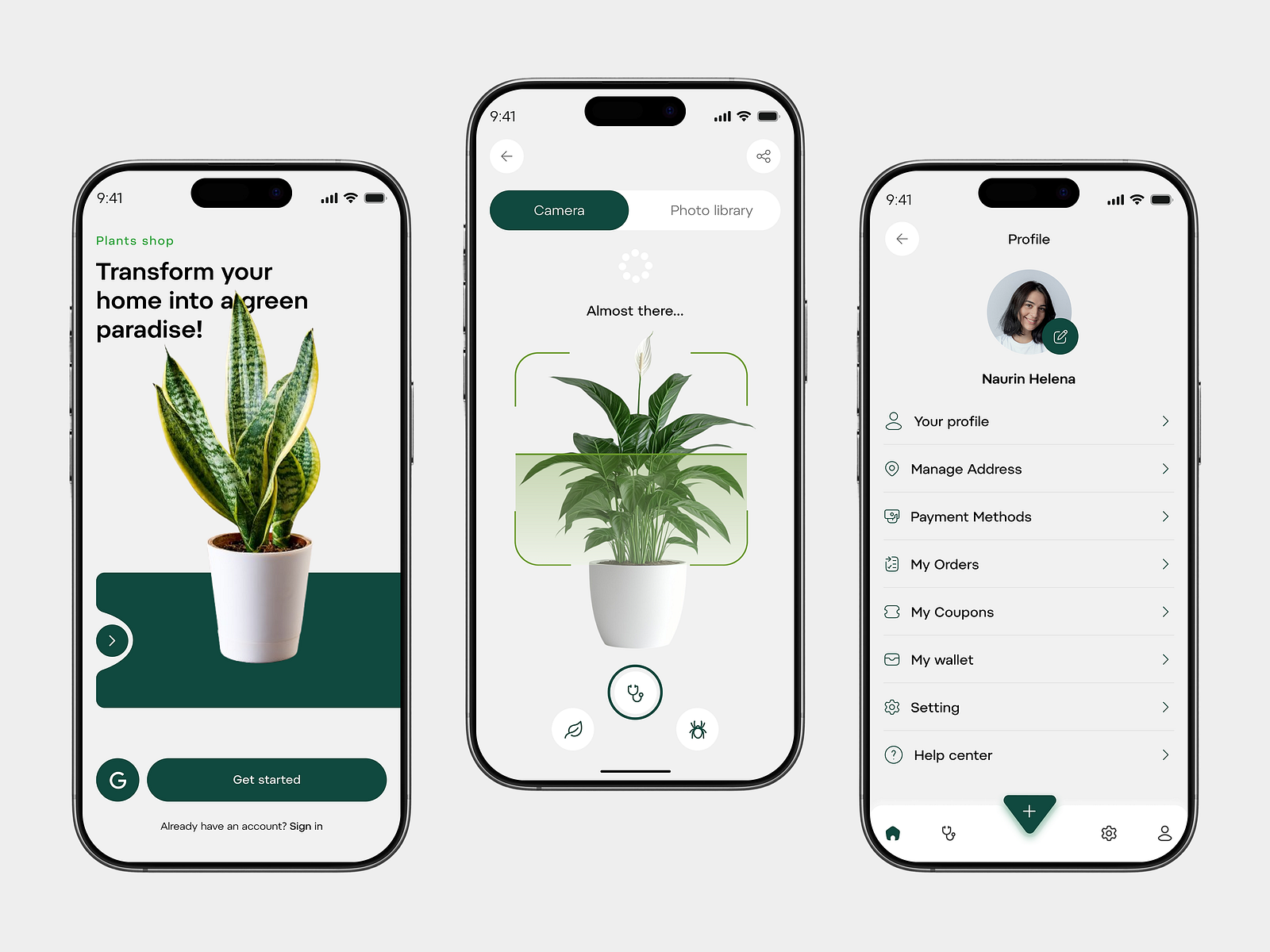 Plant Scan & Shop Mobile App by Tajkim Masum on Dribbble