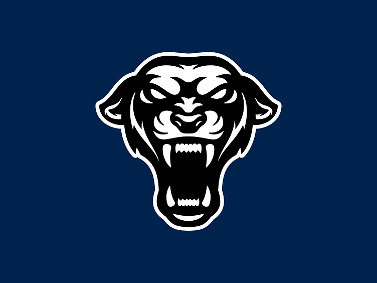 Panthers Head Mascot by David Prasetya on Dribbble