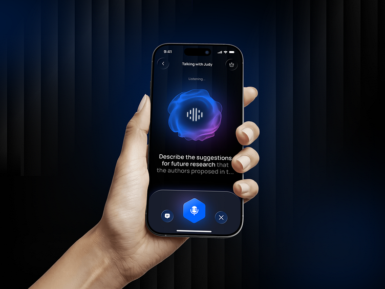 AI Chatbot Mobile App by Dhimas Mo for Emura on Dribbble