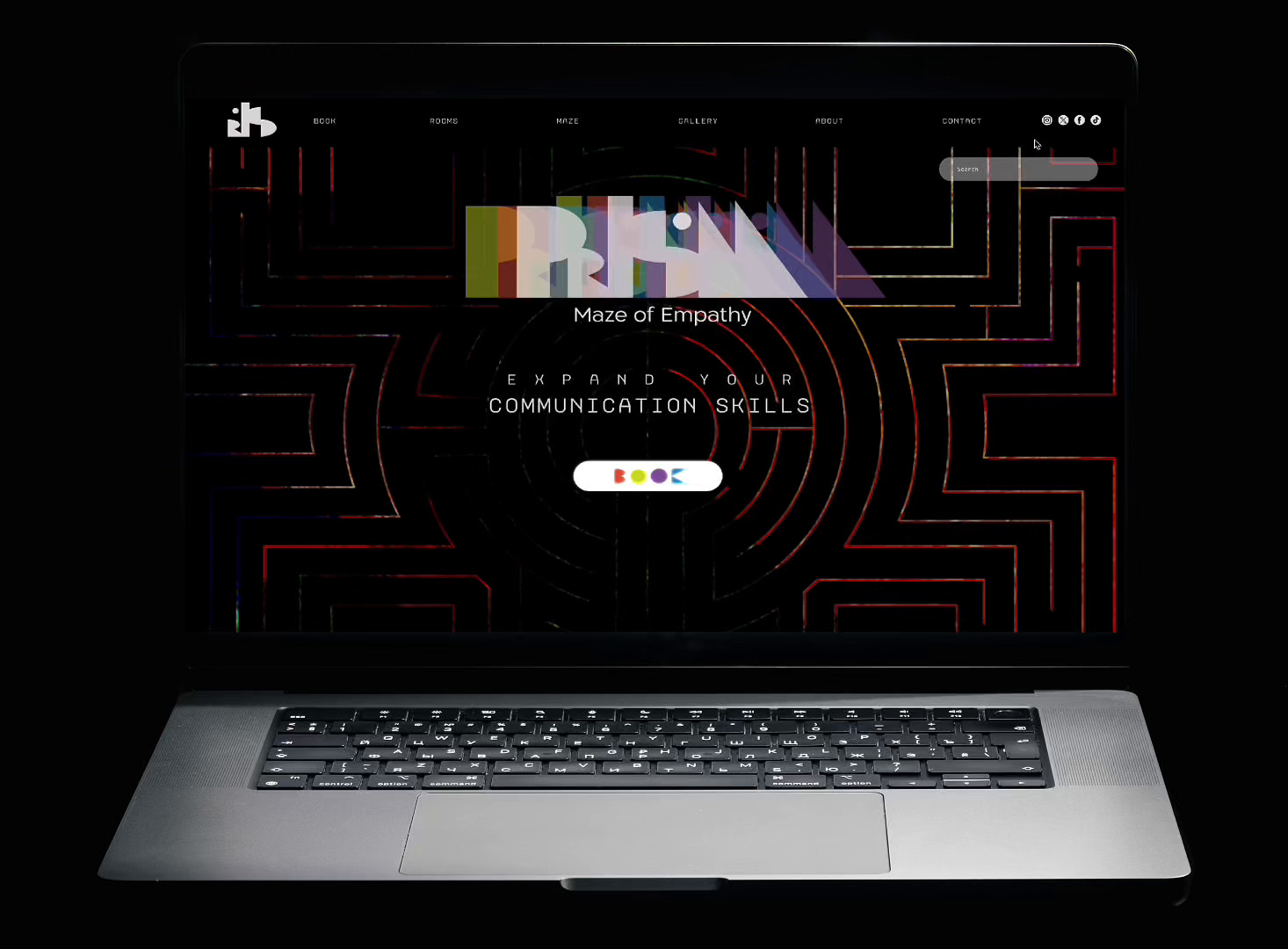 PRISM \\ Website Design by Ira in Space on Dribbble