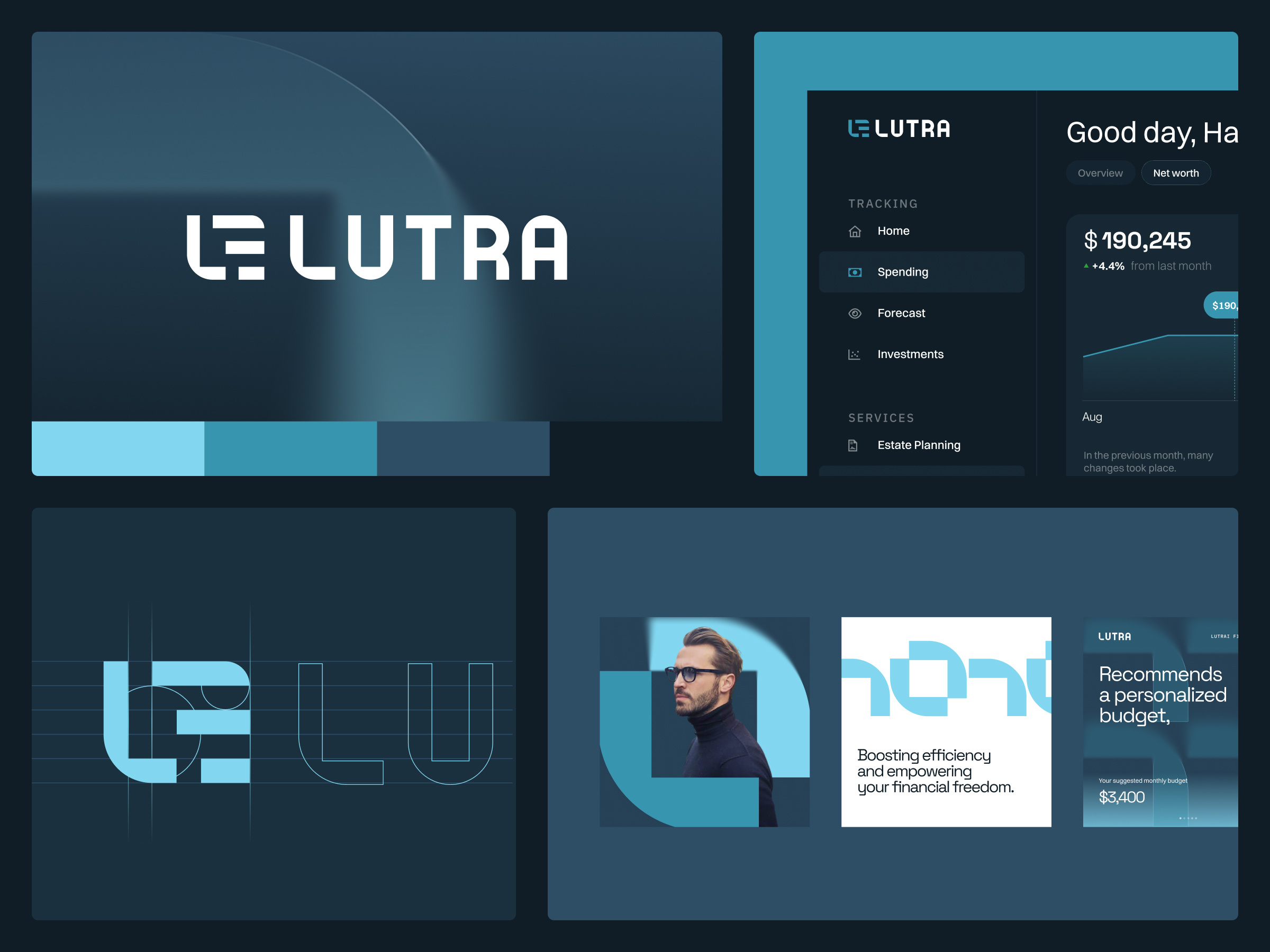 Lutra AI - Fintech App Logo Concept by Slab! Branding for SLAB Design ...