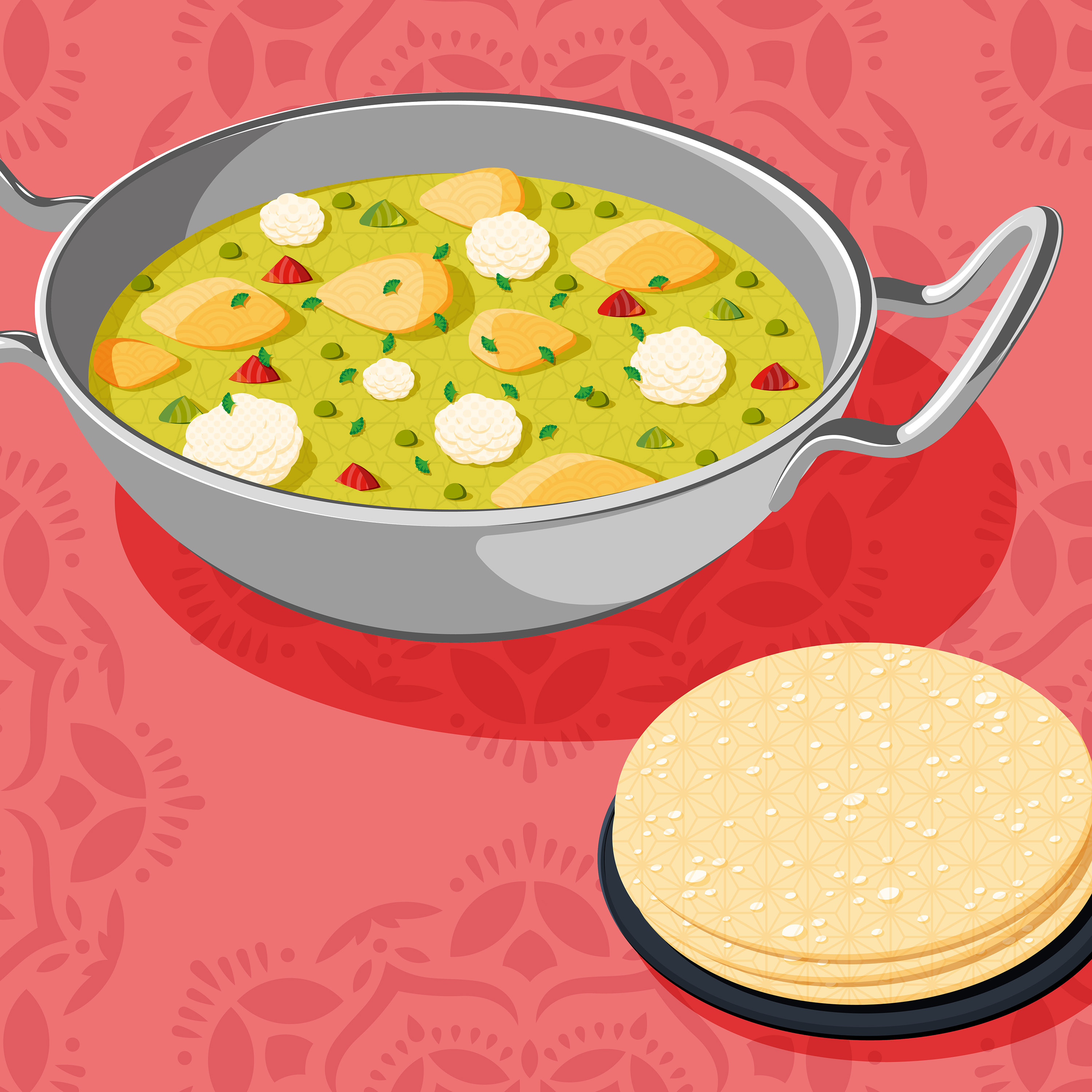 "You Belong with Brie" - Food illustrations by Angie Mathot on Dribbble