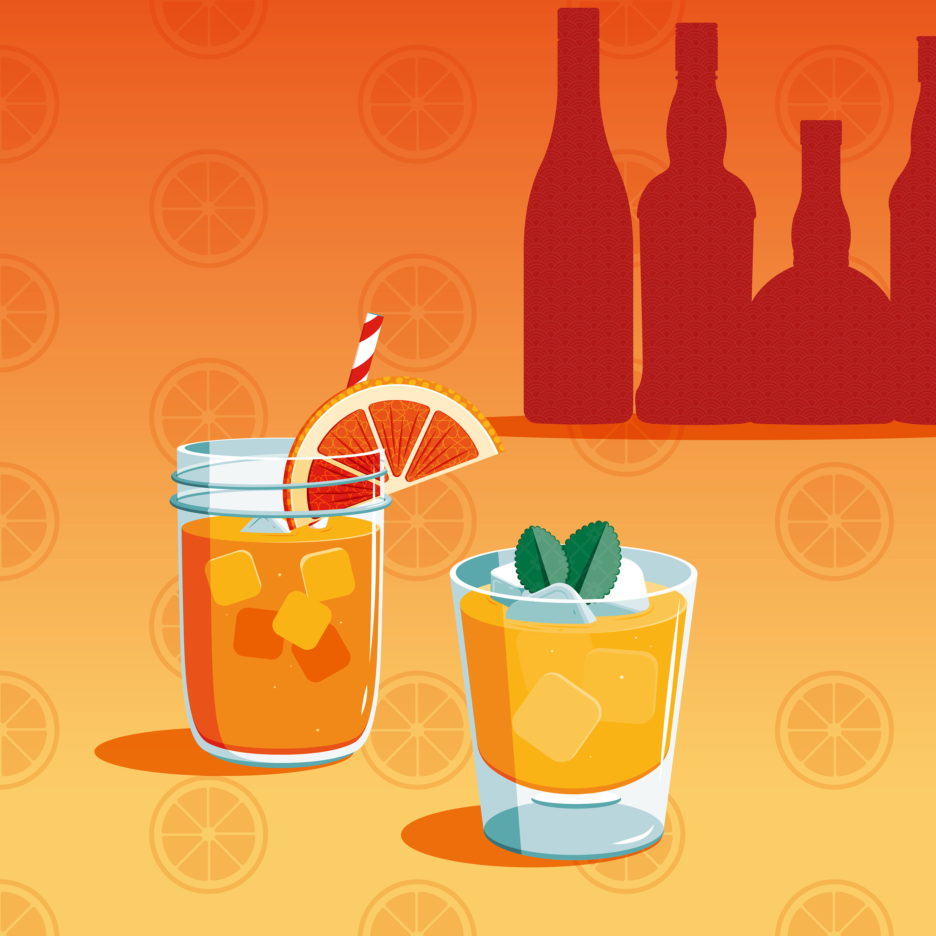 "You Belong with Brie" - Food illustrations by Angie Mathot on Dribbble