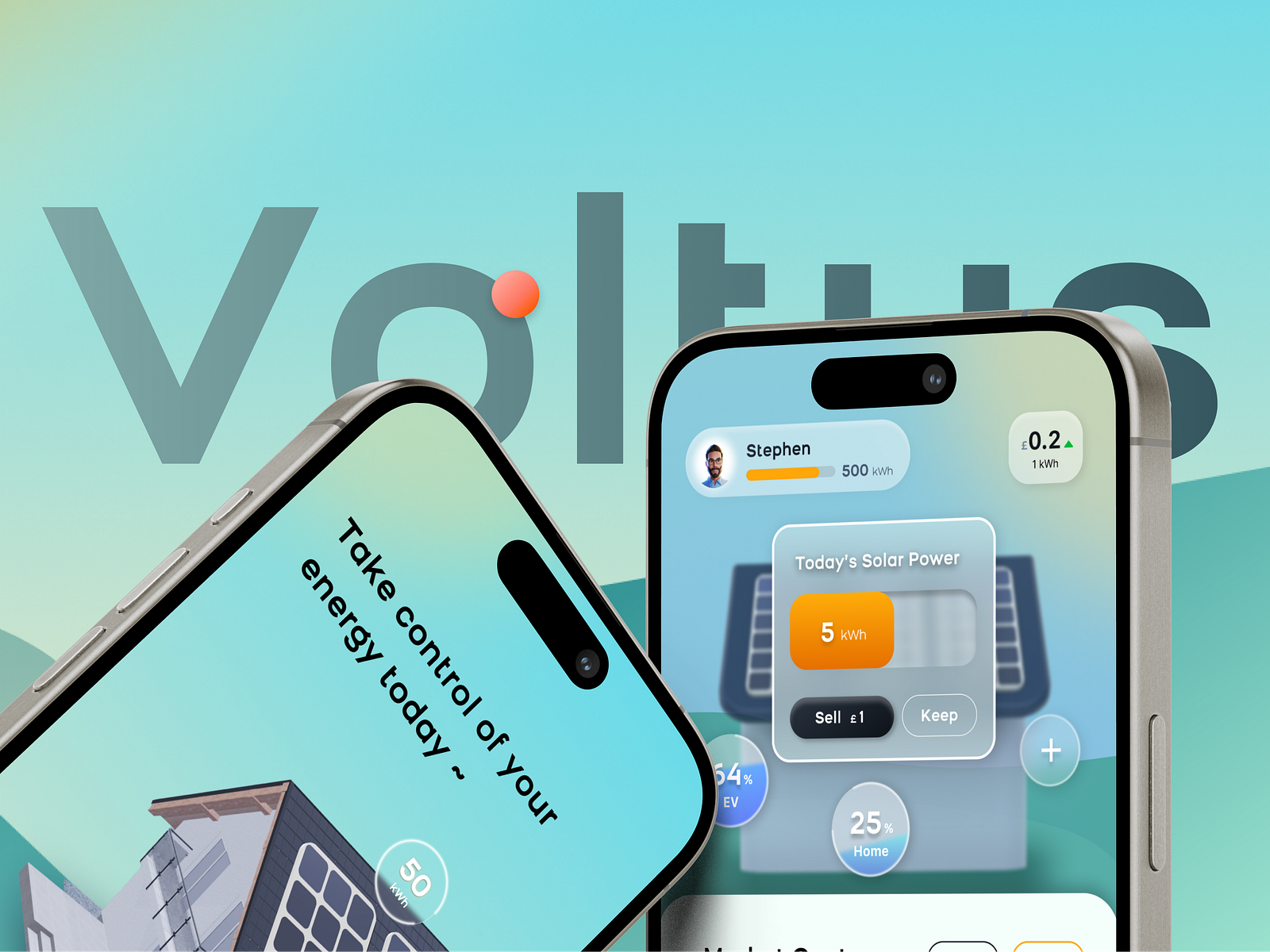 Voltus - Empowering families to use energy wisely. by Bonny on Dribbble