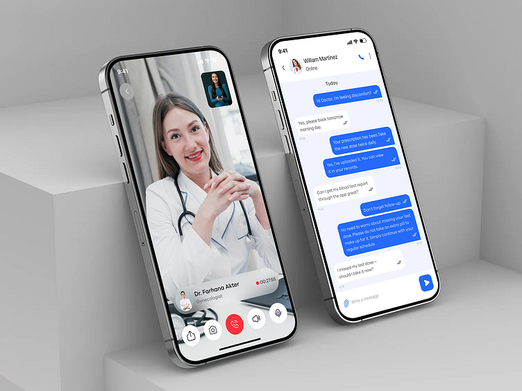 Online Doctor Appointment App Design by Abu Hasan Emon on Dribbble