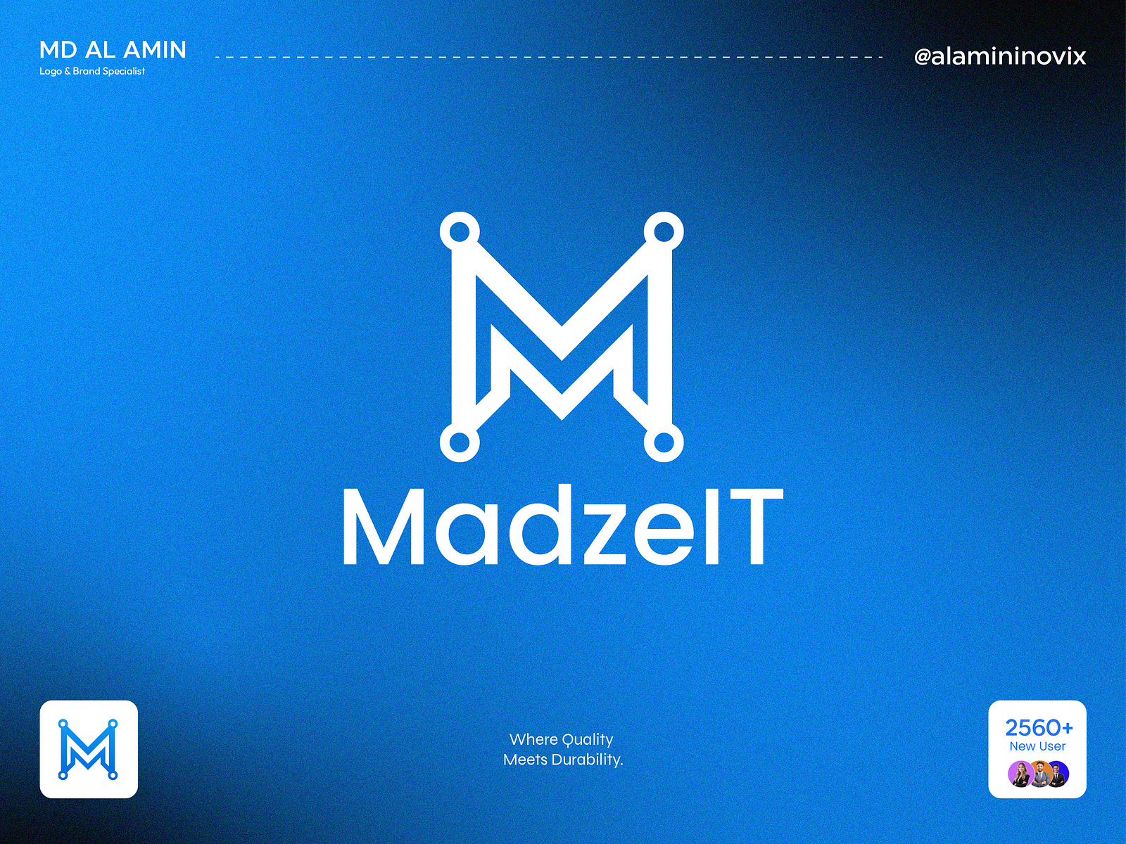 Creative M Tech Logo | IT & Startup Branding by MD Al Amin on Dribbble