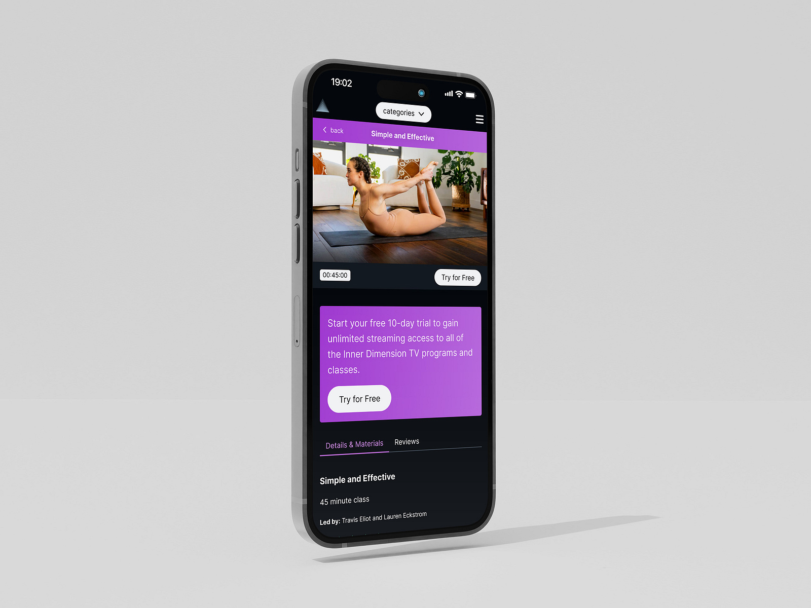 Inner Dimension Tv - Mobile App by Adrian Onea 🇷🇴 on Dribbble
